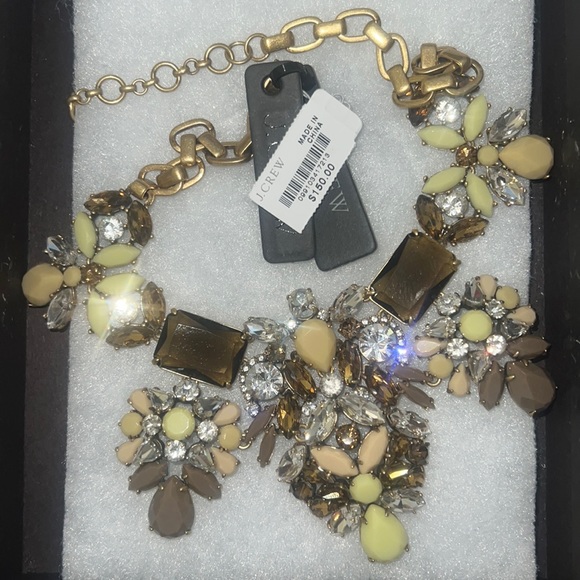 J Crew Crystal Necklace